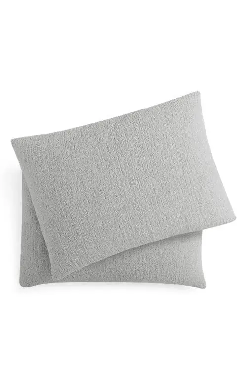 SUNDAY CITIZEN Snug Set Of 2 Pillow Shams - Cloud Grey