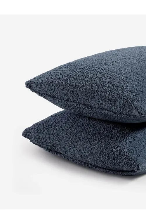 SUNDAY CITIZEN Snug Set Of 2 Pillow Shams - Midnight