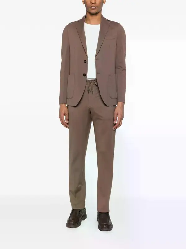 CIRCOLO 1901 Single-breasted Pocket Blazer - Brown