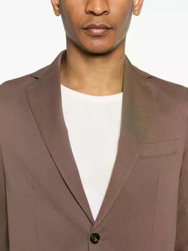 CIRCOLO 1901 Single-breasted Pocket Blazer - Brown