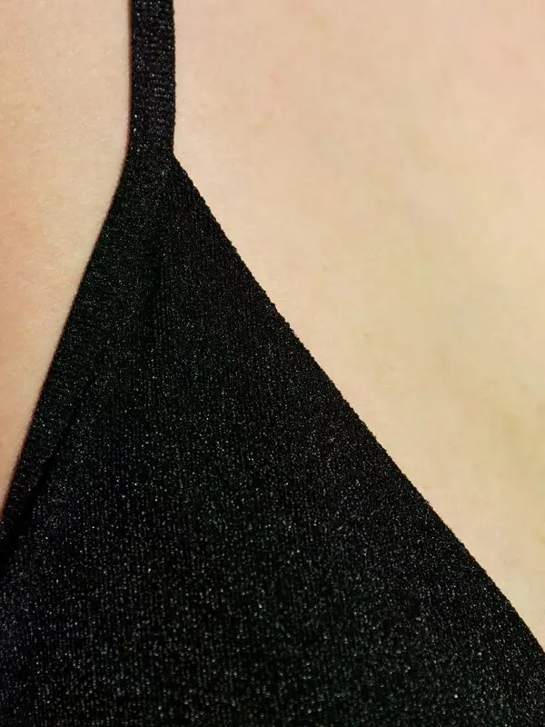Balmain Tie-detail Triangle Bikini