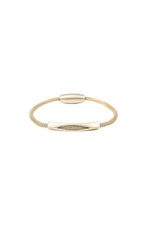 BEARFRUIT JEWELRY Mila Magnetic Bar Bracelet - Gold