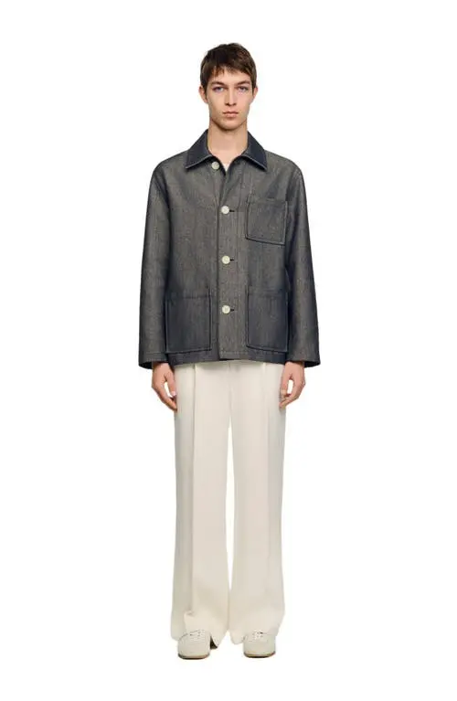 Sandro Effect Worker Jacket