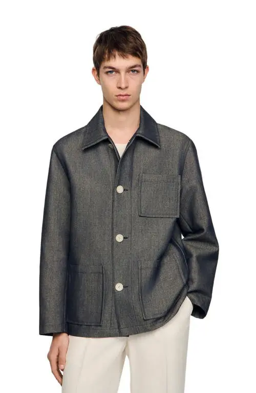 Sandro Effect Worker Jacket
