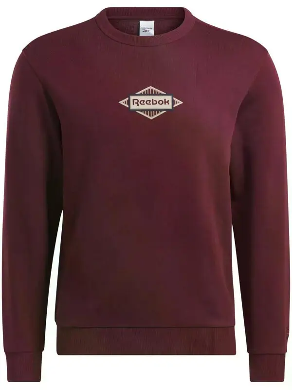 REEBOK Logo-print Cotton Sweatshirt