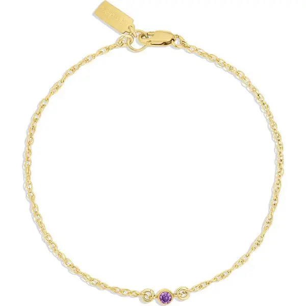 SET & STONES Birthstone Bracelet - Gold/november