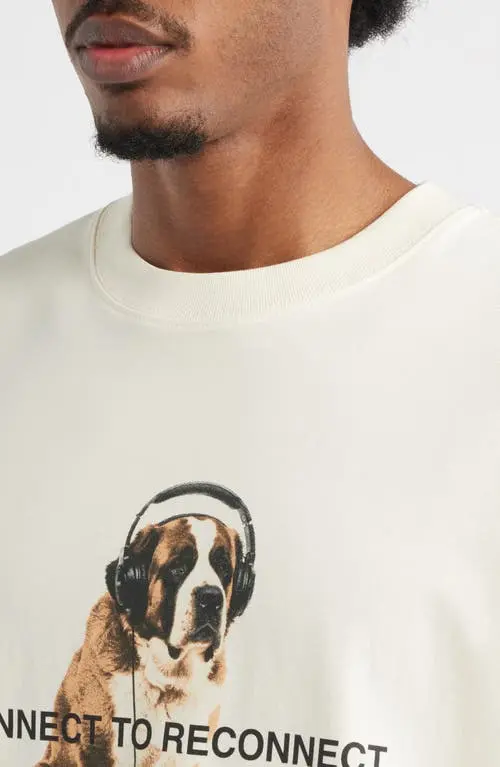 SANTO STUDIO Disconnect Drappo Graphic T-shirt