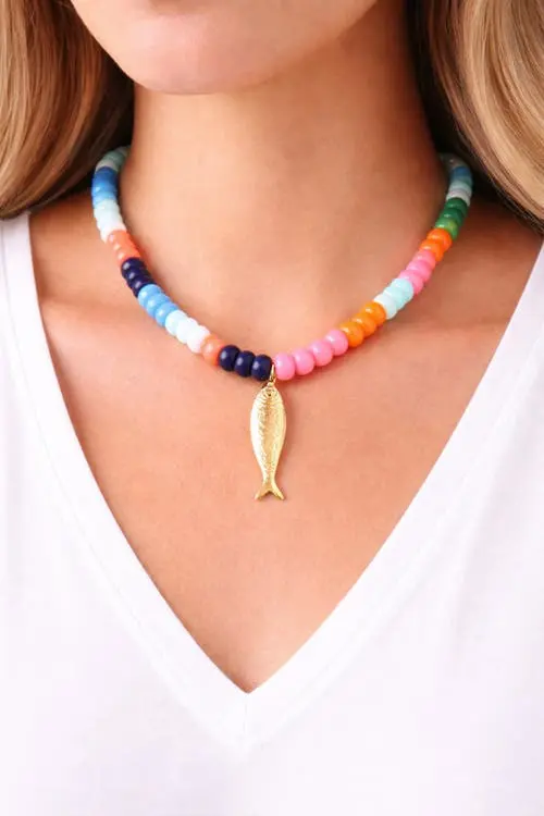 ERIN MCDERMOTT JEWELRY Sardines & Spritz Necklace