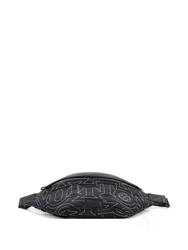 LOUIS VUITTON Discovery Bumbag Limited Edition Snow Capsule Embroidered Monogram Belt Bag