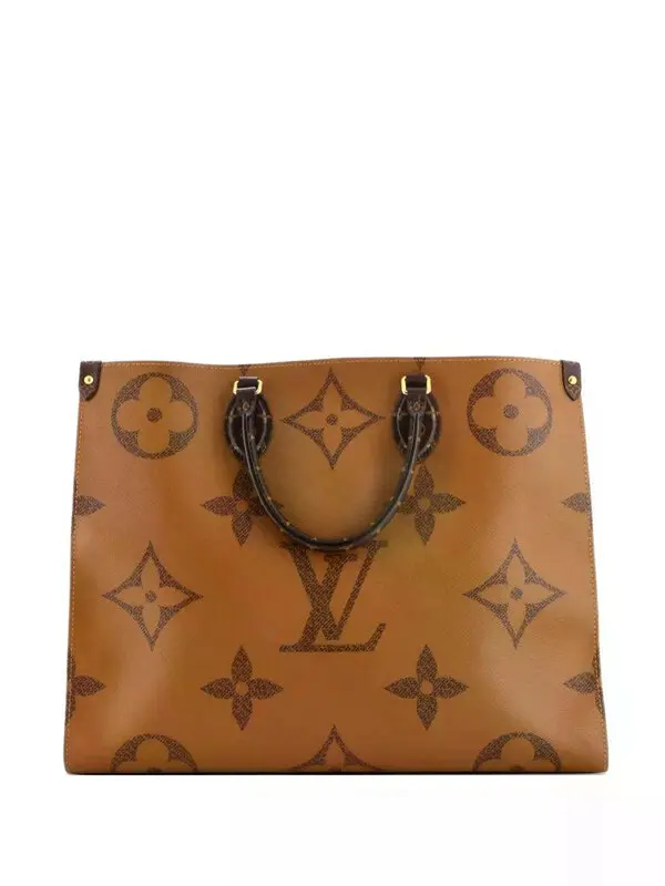 LOUIS VUITTON Onthego Giant Gm Tote Bag - Brown