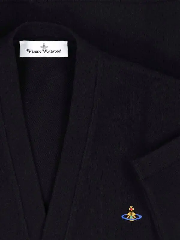 VIVIENNE WESTWOOD Alex" Cardigan - Black