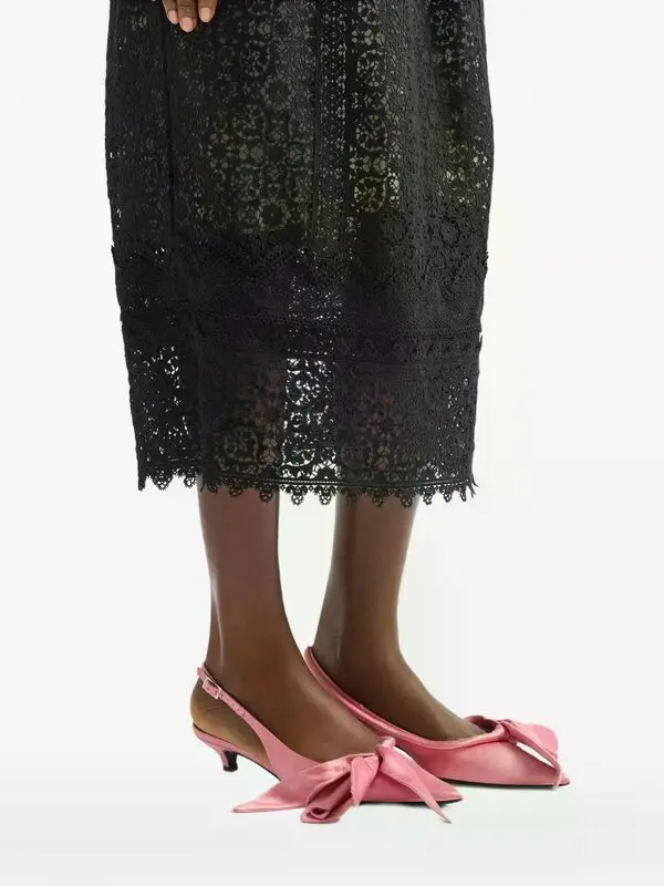Erdem Lace Beaded Midi Dress