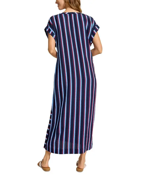 Tommy Bahama Deepsea Stripe Caftan Swim Cover-up