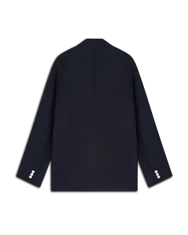 Emporio Armani Double Breasted Blazer - Navy Blue