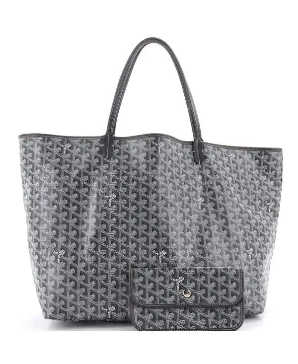 Goyard Gm Saint Louis Tote Coated Canvas
