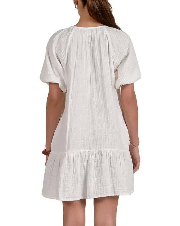 Elan Textured Dress Swim Cover-up