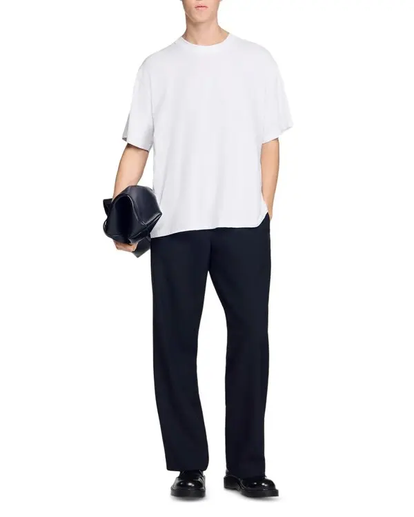 Sandro Logo Tee - White