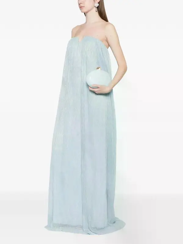L'IDEE Aphrodite Pleated Maxi Dress