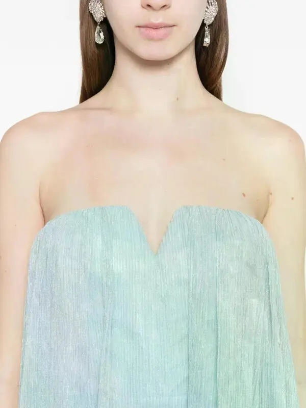 L'IDEE Aphrodite Pleated Maxi Dress