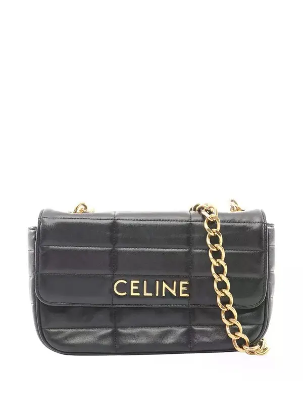 Celine 2010-2026 Matelasse Goatskin Chain Shoulder Bag