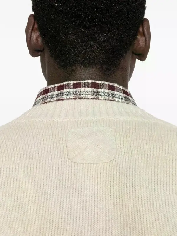 Nanushka Crew-neck Sweater - Neutrals