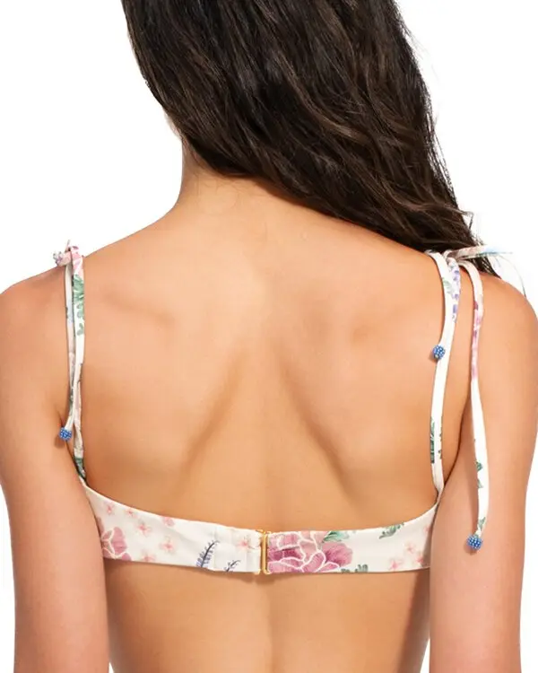 Agua Bendita Madelyn Ivy Bikini Top - Multi