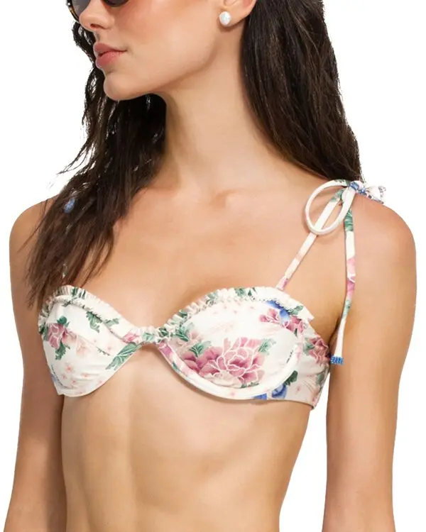 Agua Bendita Madelyn Ivy Bikini Top - Multi