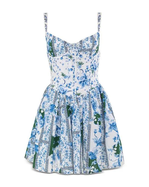 Agua Bendita Spring Ivy Mini Dress - Multi