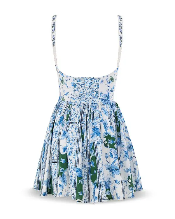 Agua Bendita Spring Ivy Mini Dress - Multi