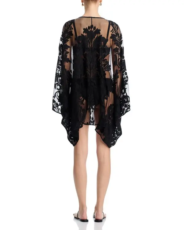Norma Kamali Mini Cover Up Caftan