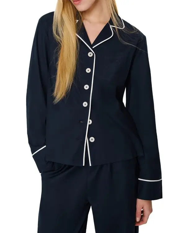 REFORMATION Coco Silk Pajama Set - Midnight