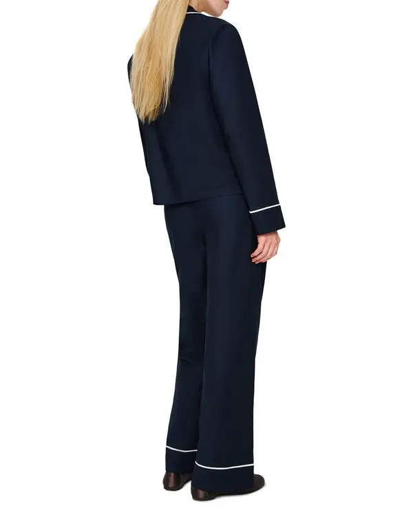 REFORMATION Coco Silk Pajama Set - Midnight