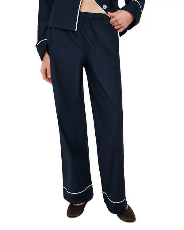 REFORMATION Coco Silk Pajama Set - Midnight