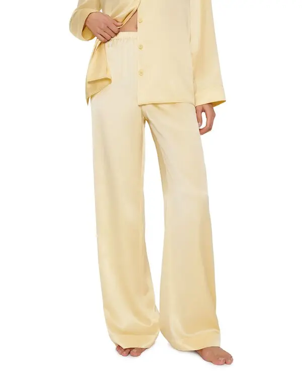 REFORMATION Ella Silk Set - Blonde