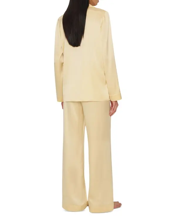REFORMATION Ella Silk Set - Blonde