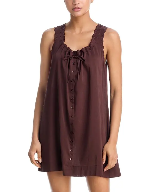 REFORMATION Holly Sleep Dress - Mole