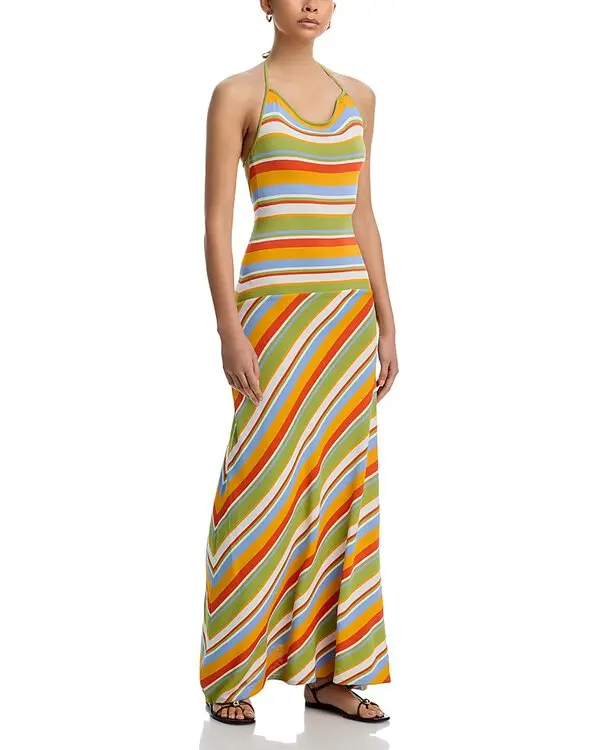 Solid & Striped The Lottie Maxi Dress - St. Barths Stripe