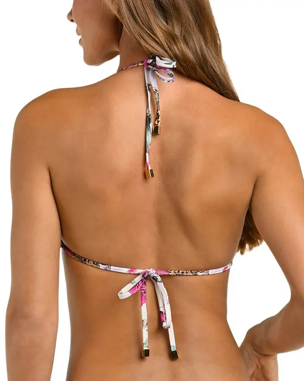 L'Agence Annabelle Rose Triangle Bikini Top - Multi
