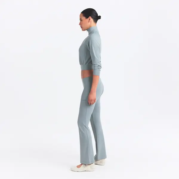 Nike Skims Airy Low-rise Mini Flare Pants - Blue