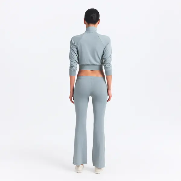 Nike Skims Airy Low-rise Mini Flare Pants - Blue