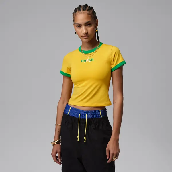 JORDAN Graphic Brazil Crewneck Shirt