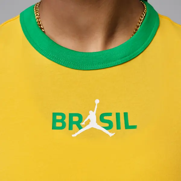 JORDAN Graphic Brazil Crewneck Shirt