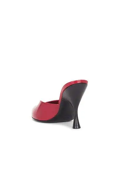 HERBERT LEVINE Capretto Mule - Beth Red