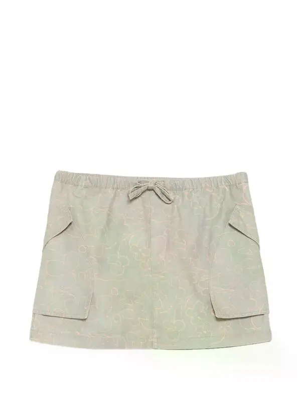 JNBY Floral-print Mini Skirt - Grey