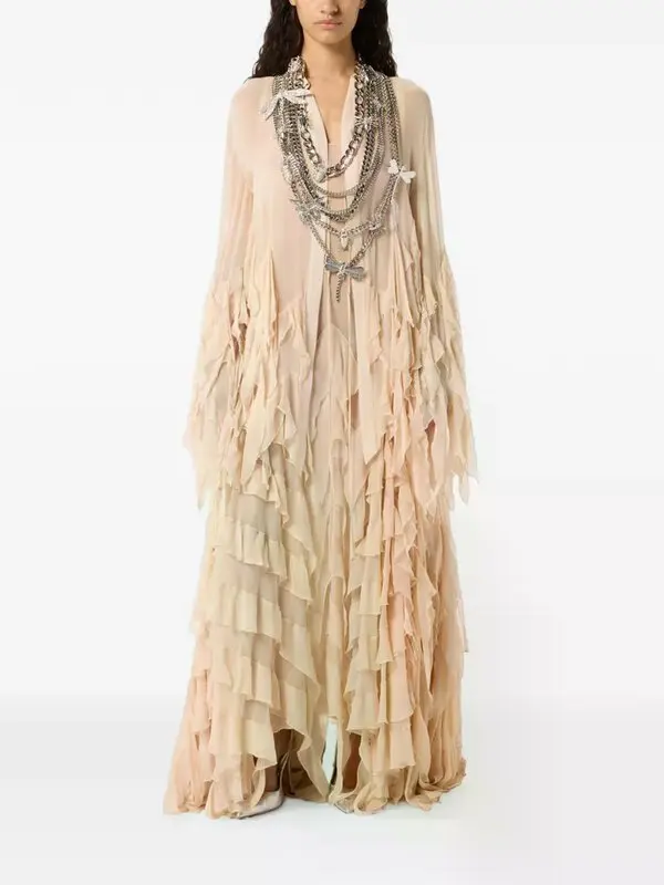 Blumarine Ruffled Shirt
