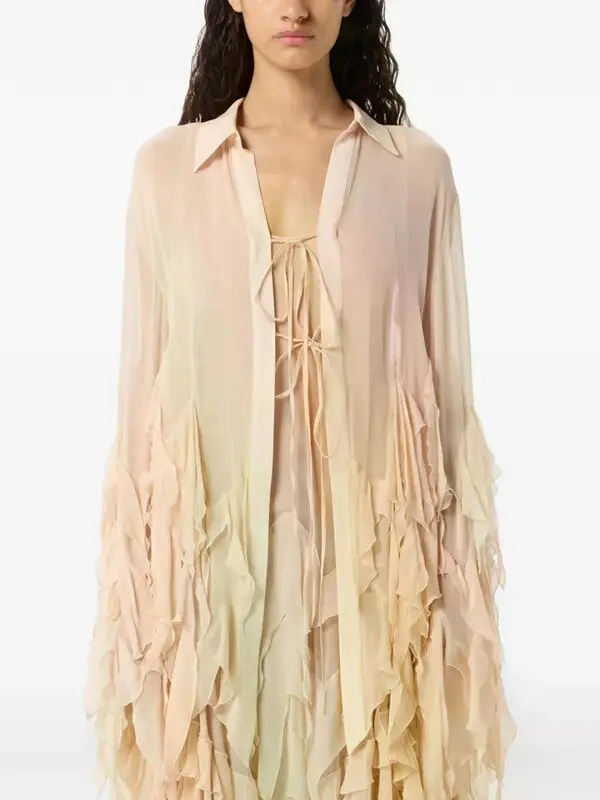 Blumarine Ruffled Shirt