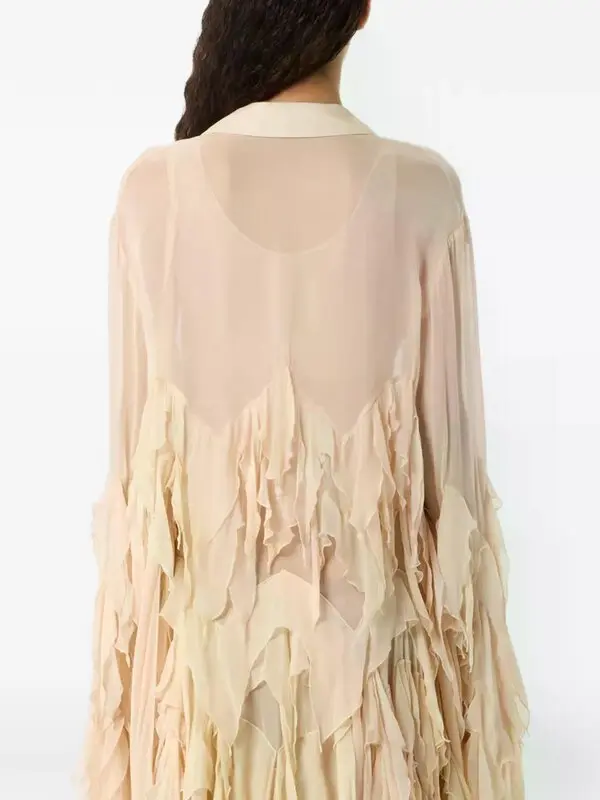 Blumarine Ruffled Shirt