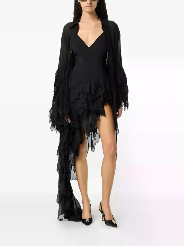 Blumarine Ruffled Shirt