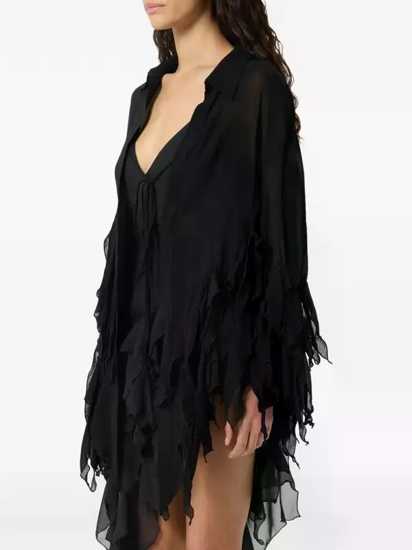 Blumarine Ruffled Shirt