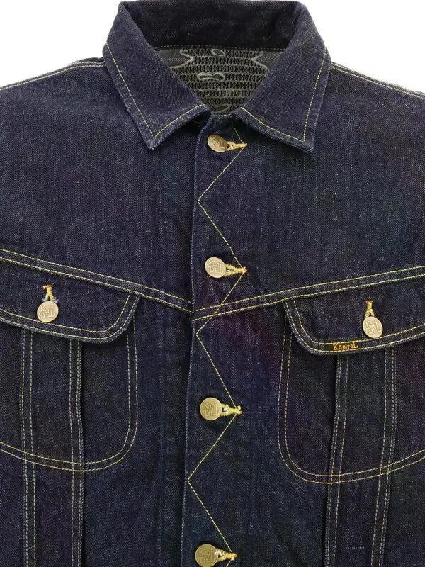 Kapital Crochet-detail Denim Jacket